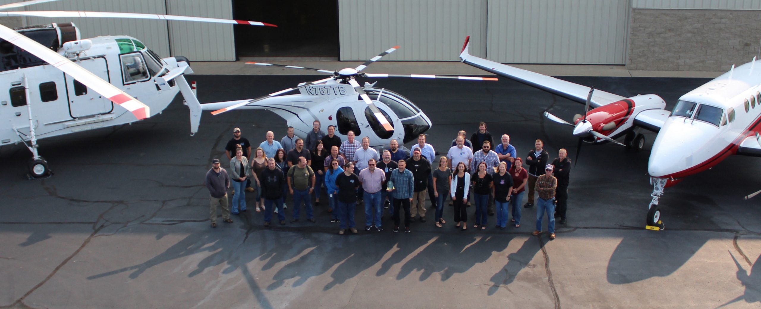 CHI Aviation Makes Build Possible With Sikorsky S61N Helicopter - CHI Aviation